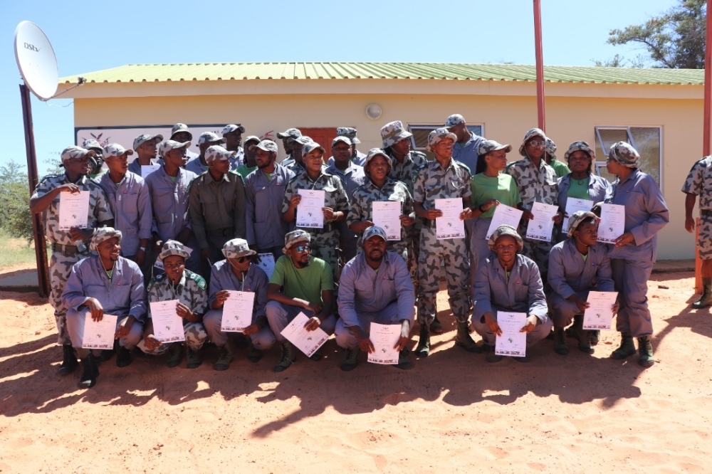 Anti-poaching rangers graduate - Namibian Sun