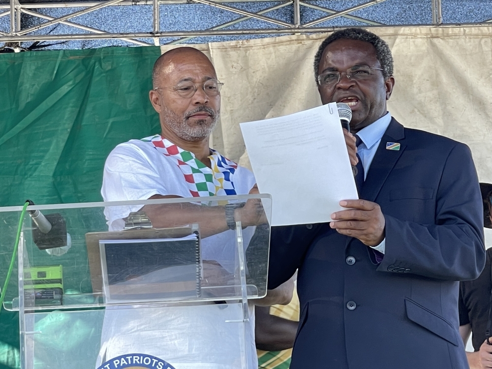 Itula asks Nujoma to give up ‘first-born’ - Namibian Sun