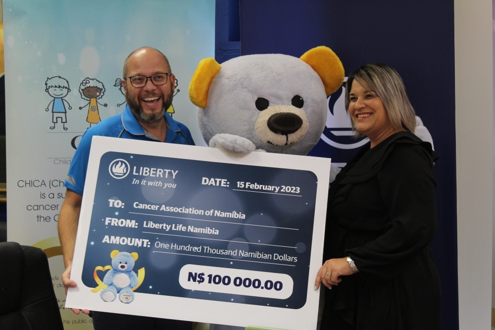 Liberty Life donates N$100 000 to cancer fight - Namibian Sun